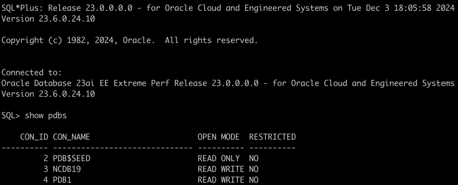 Upgrade from 19c to 23ai using AutoUpgrade – Exadata Database Service on Dedicated ...