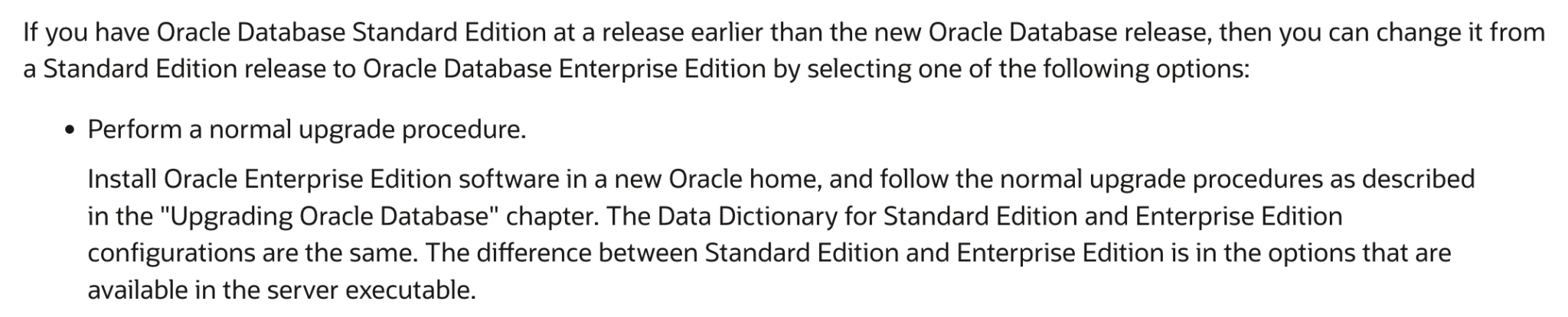From Oracle Database 19c Standard Edition to Oracle AI Database 26ai ...