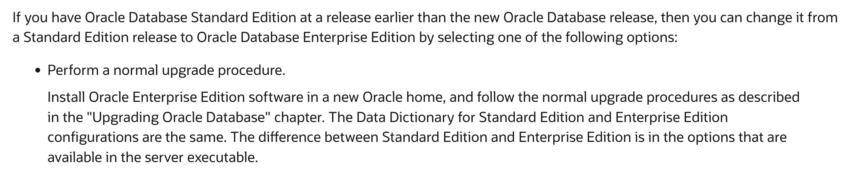 From Oracle Database 19c Standard Edition to Oracle AI Database 26ai ...
